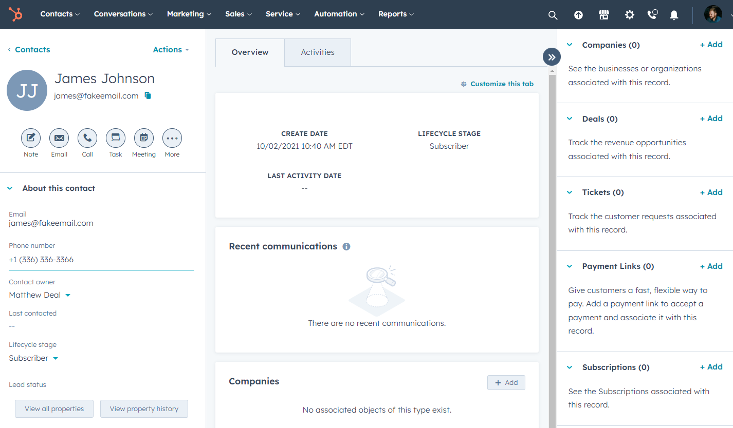 Add to Static List in HubSpot